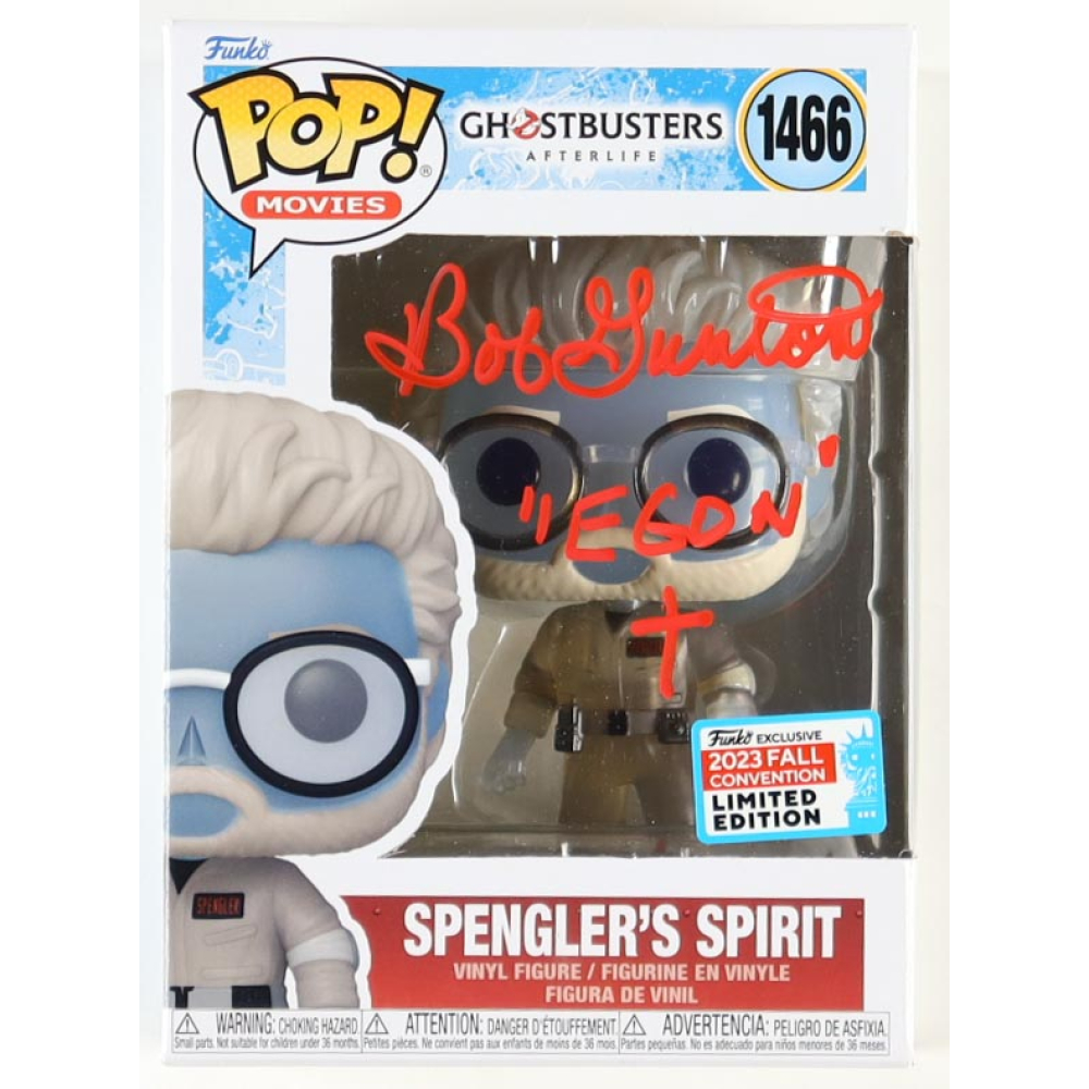Bob Gunton Signed "Ghostbusters: Afterlife" #1466 Spengler's Spirit ...