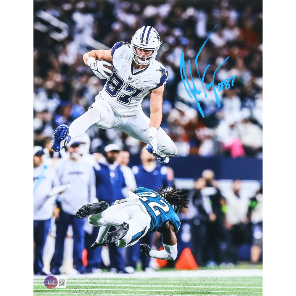 Jake Ferguson Signed Cowboys 11x14 Photo (Beckett) | Pristine Auction