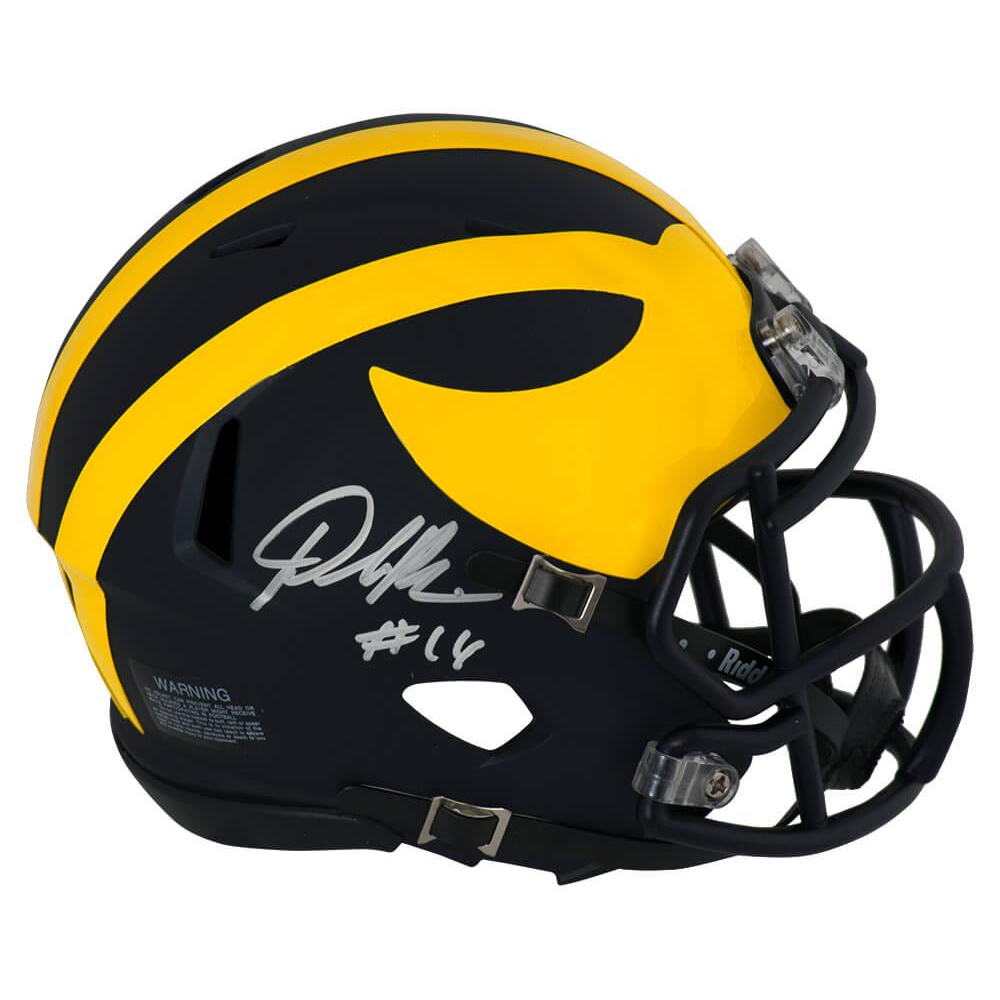 Denard Robinson Signed Michigan Wolverines Speed Mini Helmet (Schwartz ...
