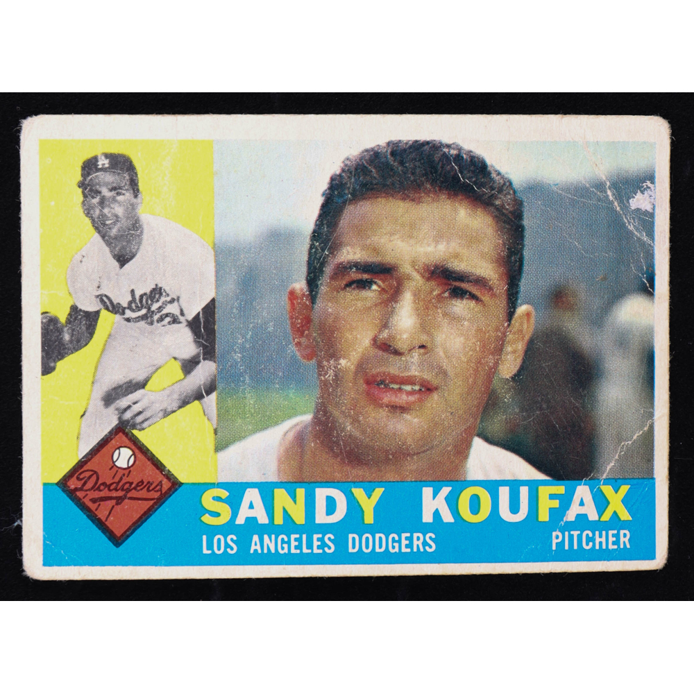 Sandy Koufax 1960 Topps #343 | Pristine Auction