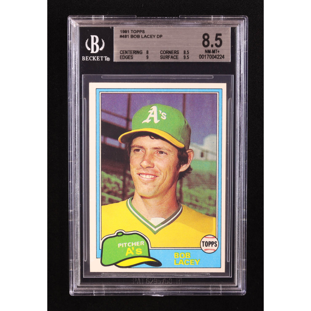 Bob Lacey 1981 Topps #481 DP (BGS 8.5) | Pristine Auction