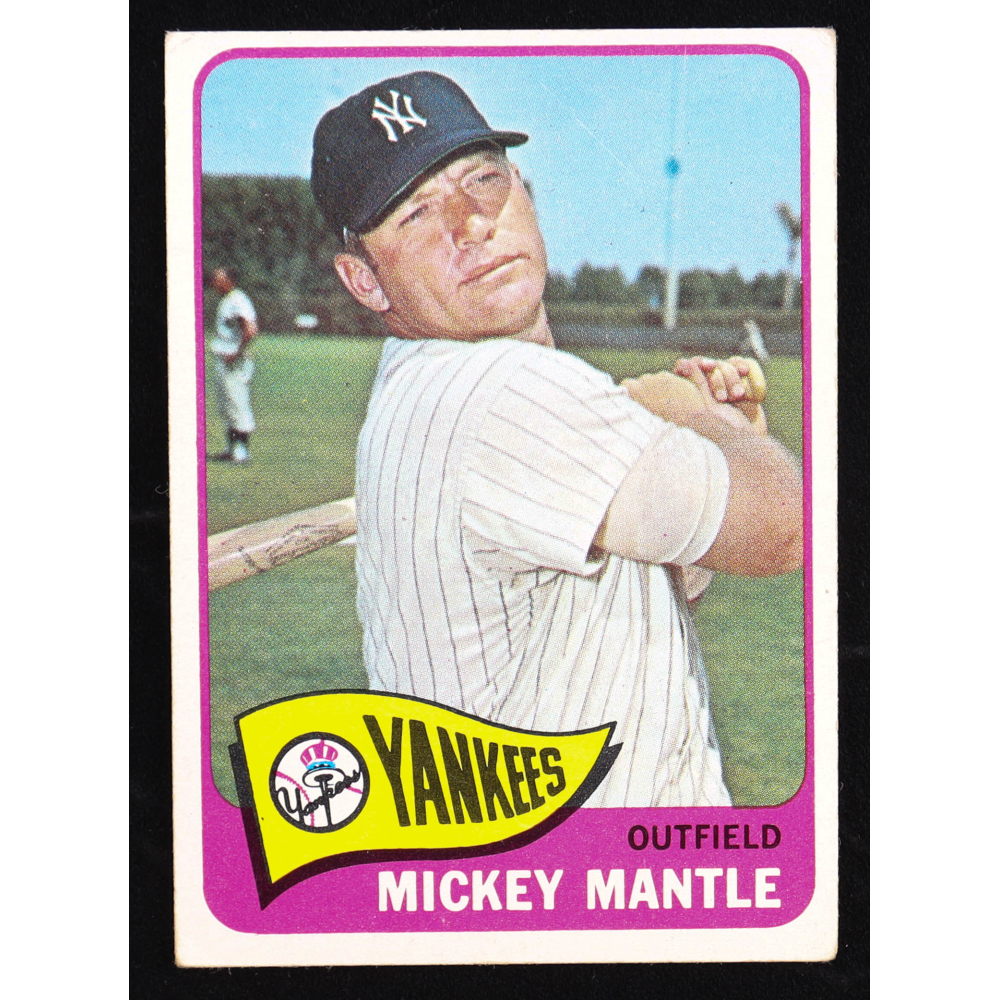 Mickey Mantle 1965 Topps #350 | Pristine Auction