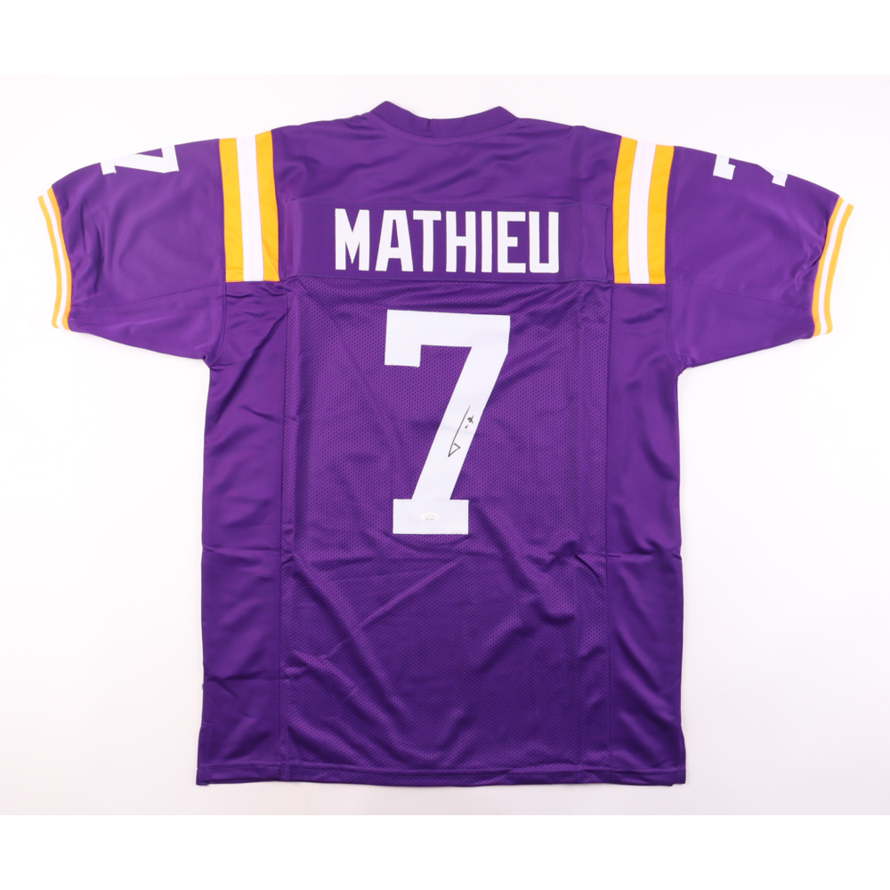 Tyrann Mathieu Signed Jersey (JSA) | Pristine Auction