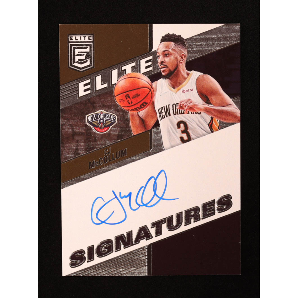 CJ McCollum 2022-23 Elite Elite Signatures #22 | Pristine Auction
