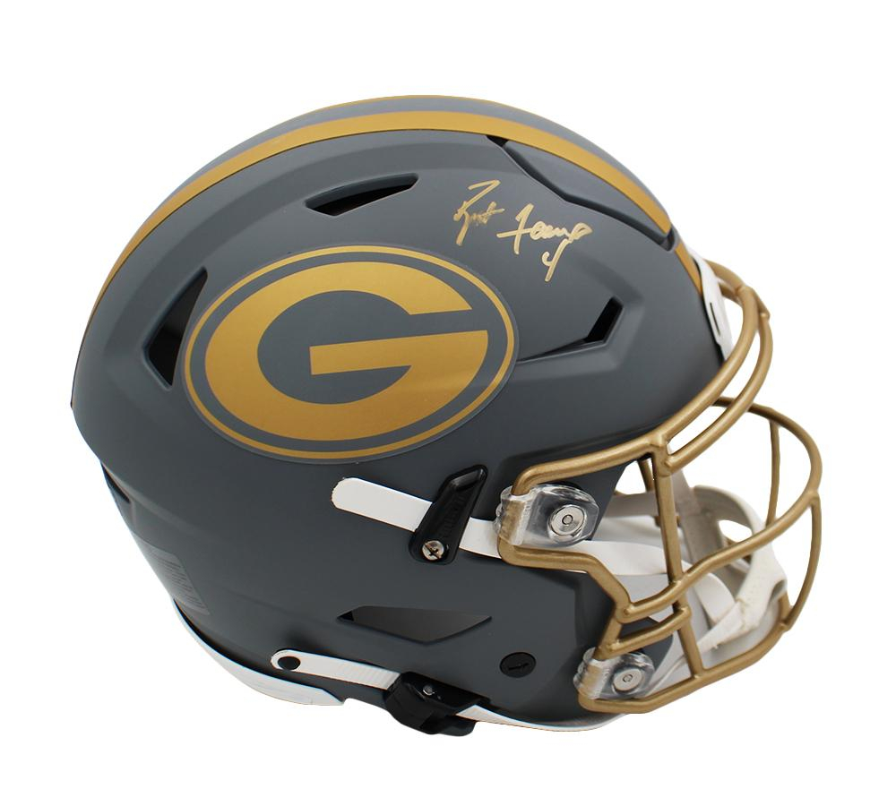 Brett Favre Signed Packers Full-Size Authentic On-Field Slate Alternate ...