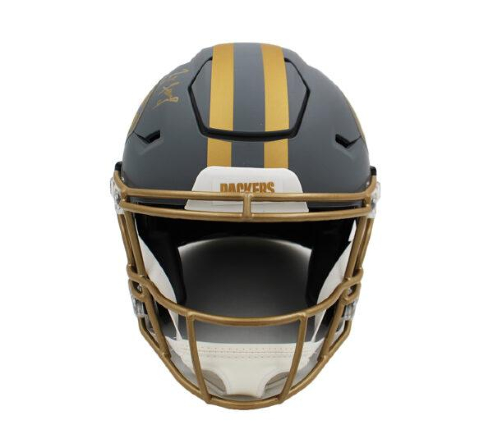 Brett Favre Signed Packers Full-Size Authentic On-Field Slate Alternate ...