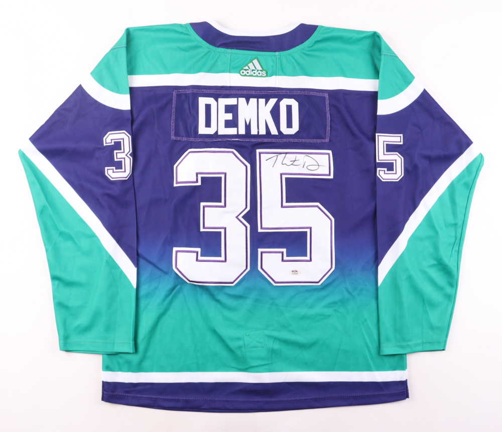 Thatcher Demko Signed Jersey (PSA) | Pristine Auction