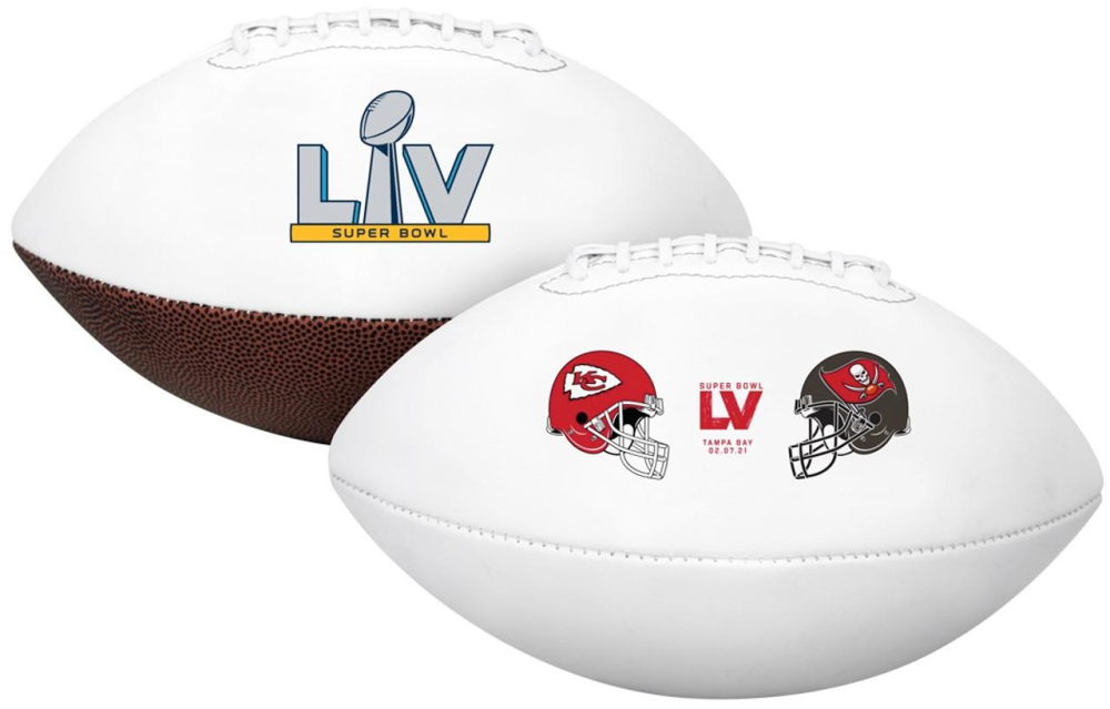 Super Bowl LV Logo Football | Pristine Auction