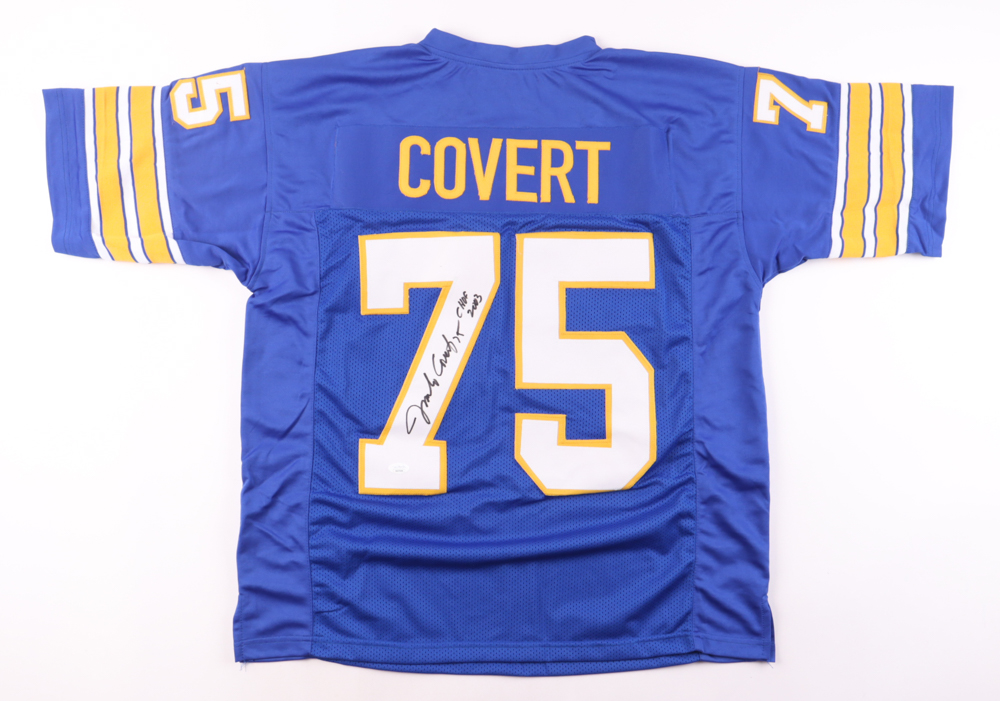Jim Covert Signed Jersey Inscribed "CHOF 2003" (JSA) | Pristine Auction