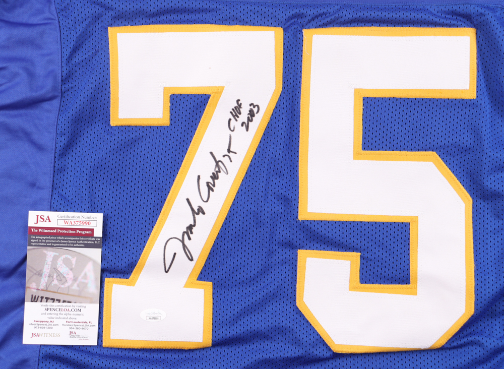 Jim Covert Signed Jersey Inscribed "CHOF 2003" (JSA) | Pristine Auction