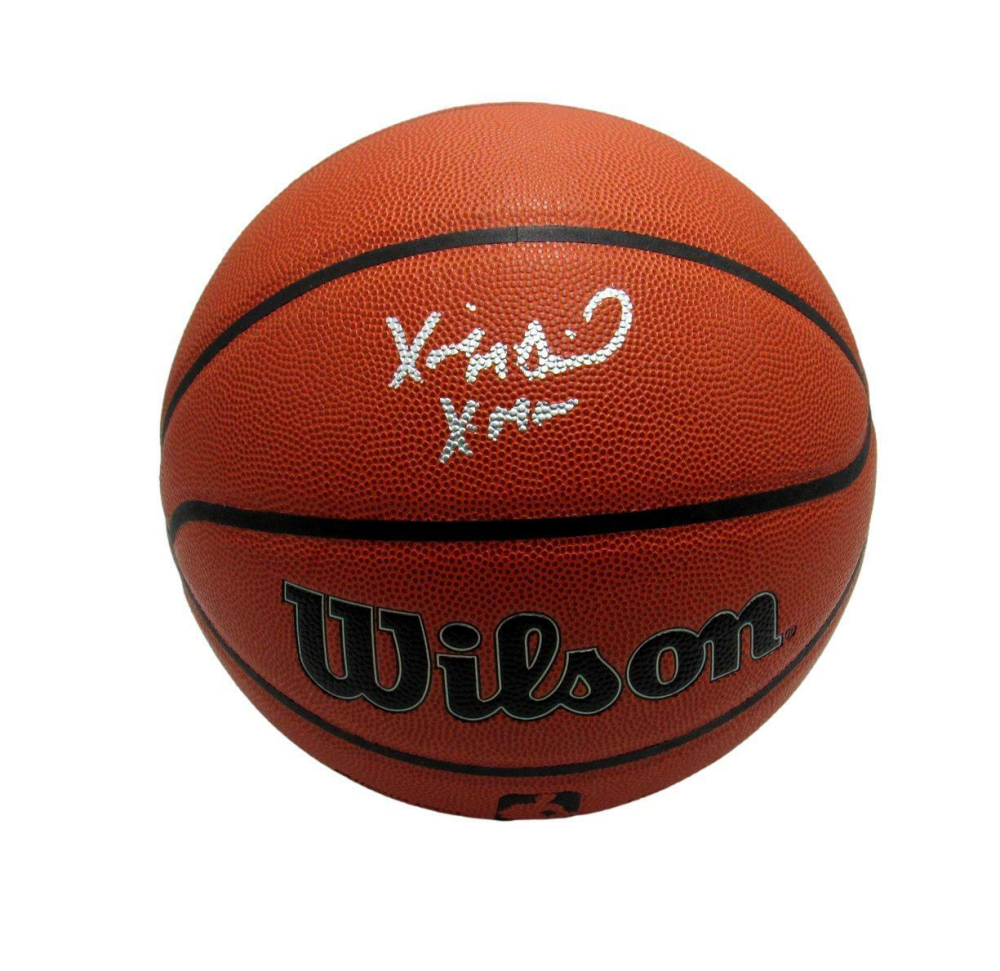 Xavier McDaniel Signed NBA Basketball Inscribed "X-Man" (Beckett ...