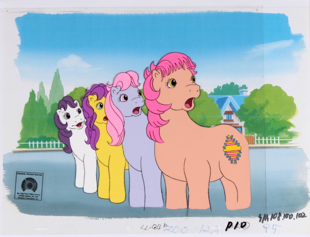 "My Little Pony" Original Hand-Painted Animation Production Cel ...