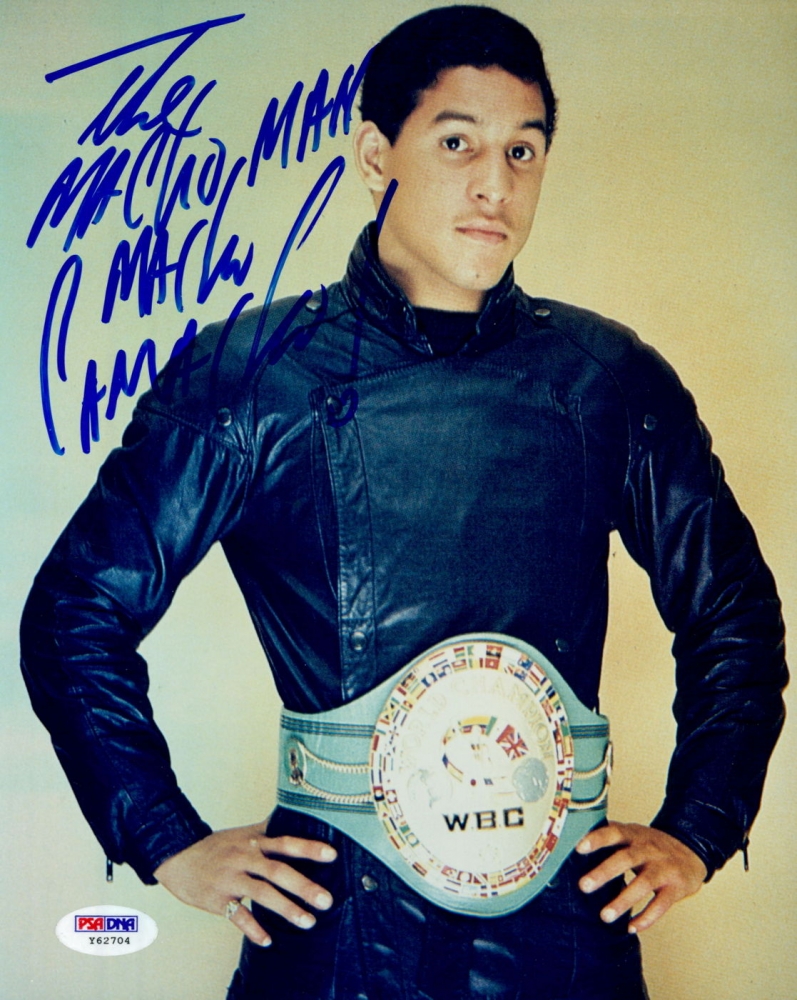 Hector "Macho Man" Camacho Signed 8x10 Photo Inscribed "The Macho Man ...