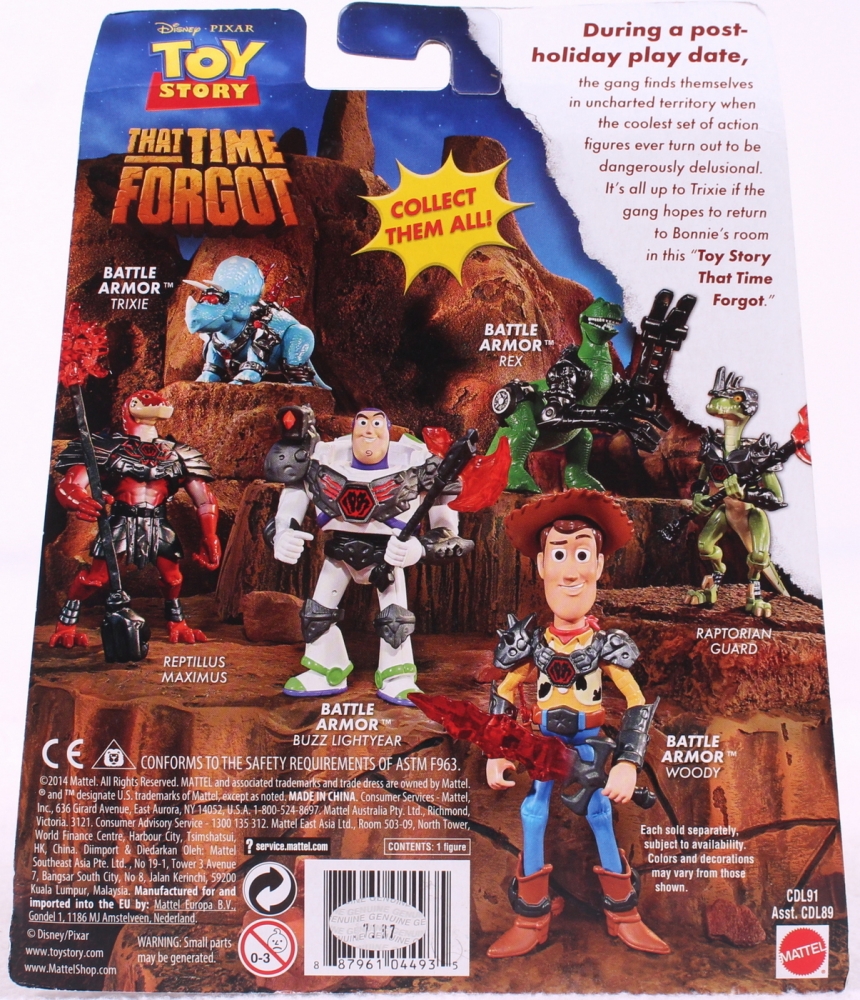 Tim Allen Signed "Toy Story" Battle Armor Buzz Lightyear Action Figure ...