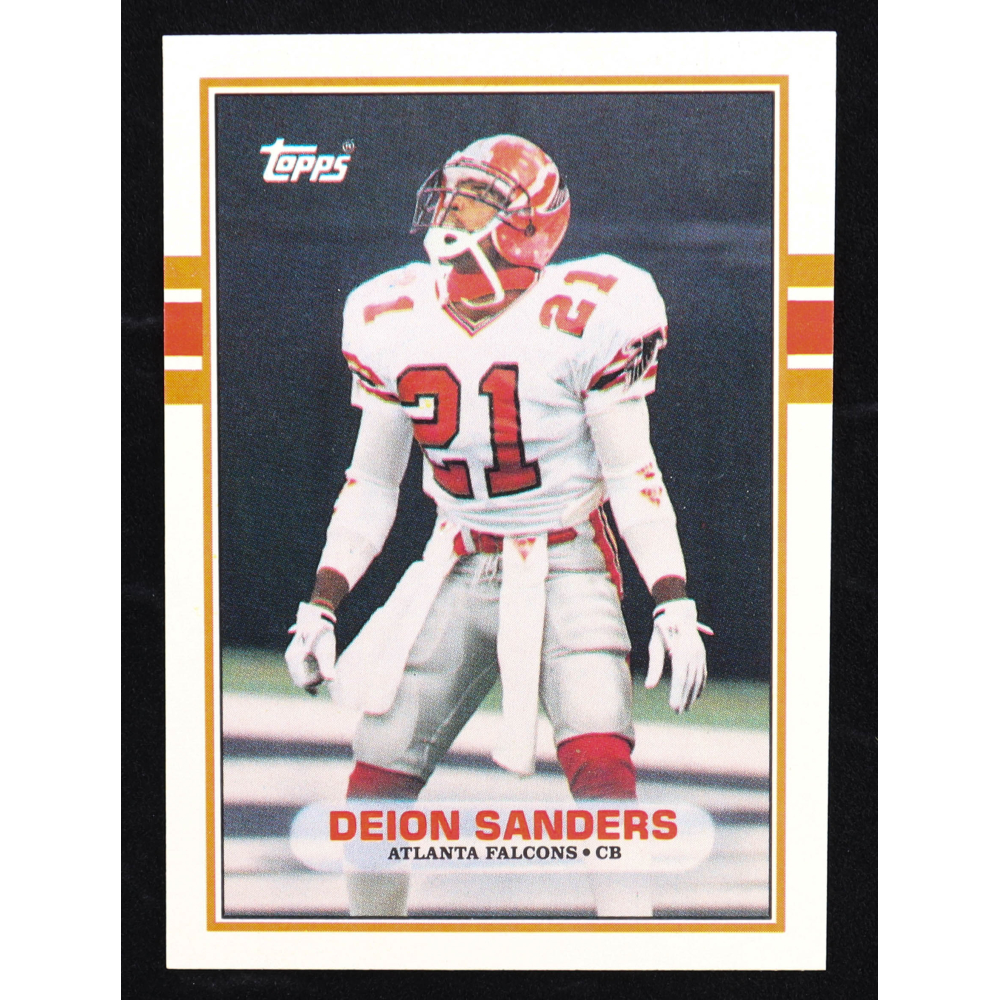 Deion Sanders 1989 Topps Traded #30T RC | Pristine Auction