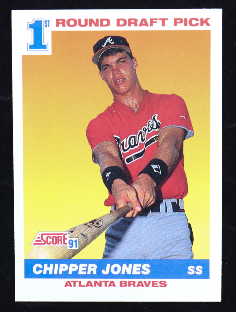Chipper Jones 1991 Score #671 RC | Pristine Auction