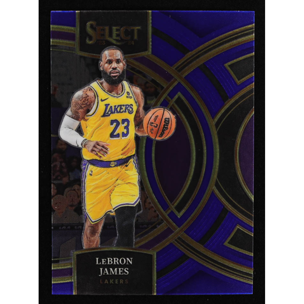 LeBron James 2023-24 Select Blue #135 | Pristine Auction