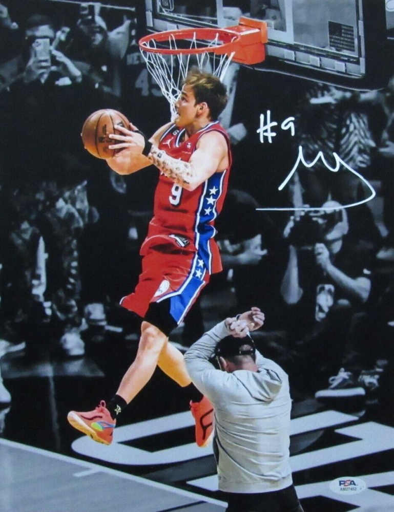Mac McClung Signed 76ers 11x14 Photo (PSA) | Pristine Auction