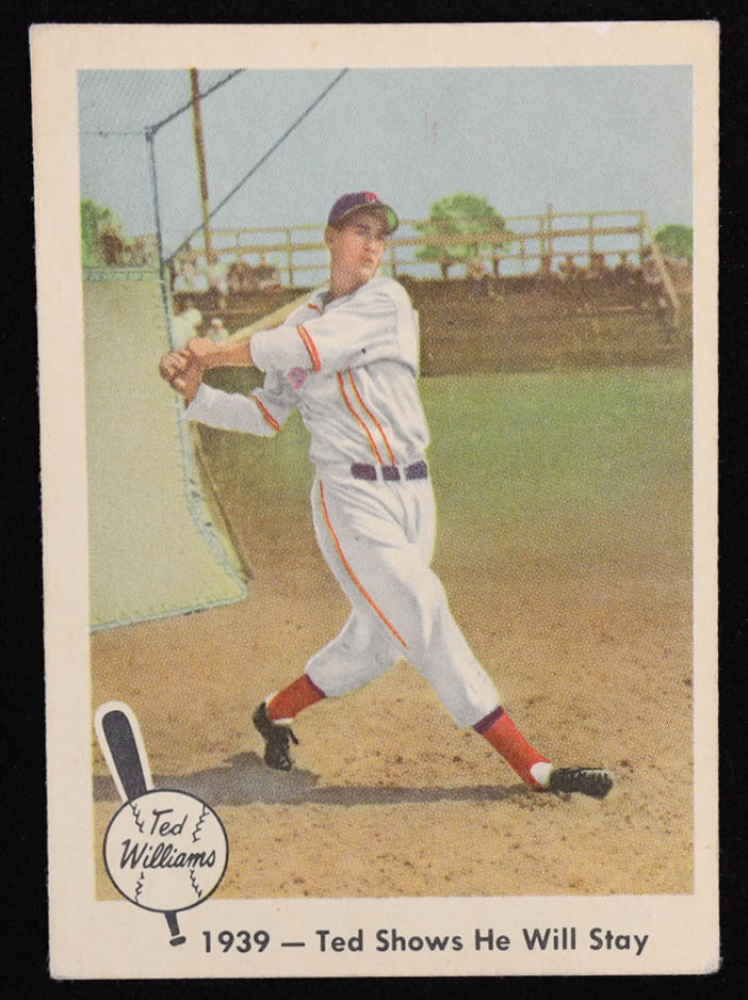Ted Williams 1959 Fleer #13 / 1939 Shows Will Stay | Pristine Auction