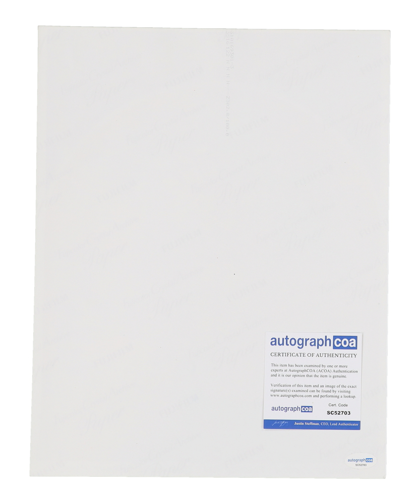 Ben Shepherd Signed 11x14 Photo (ACOA) | Pristine Auction