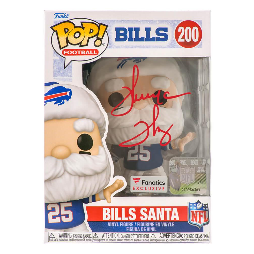 Thurman Thomas Signed Bills #200 Bills Santa Funko Pop! Vinyl Figure ...