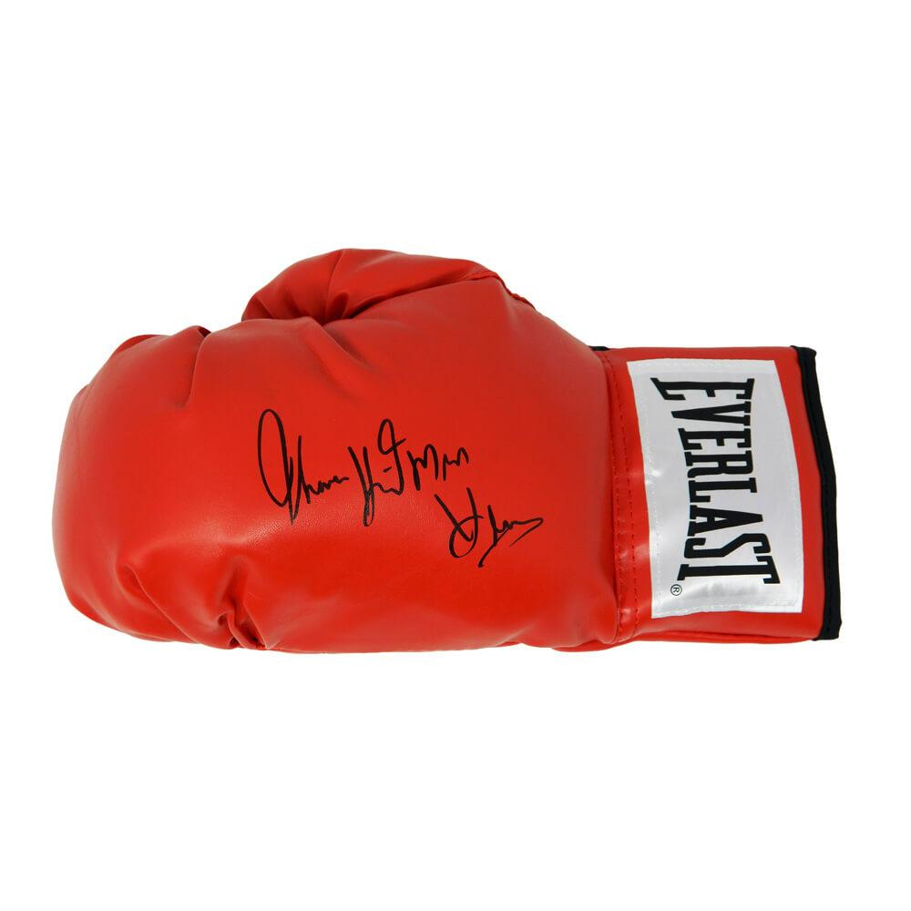 Thomas "Hitman" Hearns Signed Everlast Boxing Glove (Schwartz ...