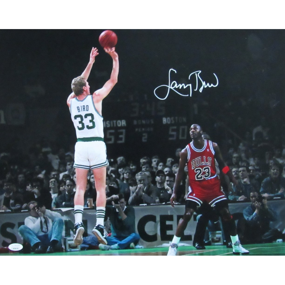 Larry Bird Signed 16x20 Photo (JSA) | Pristine Auction
