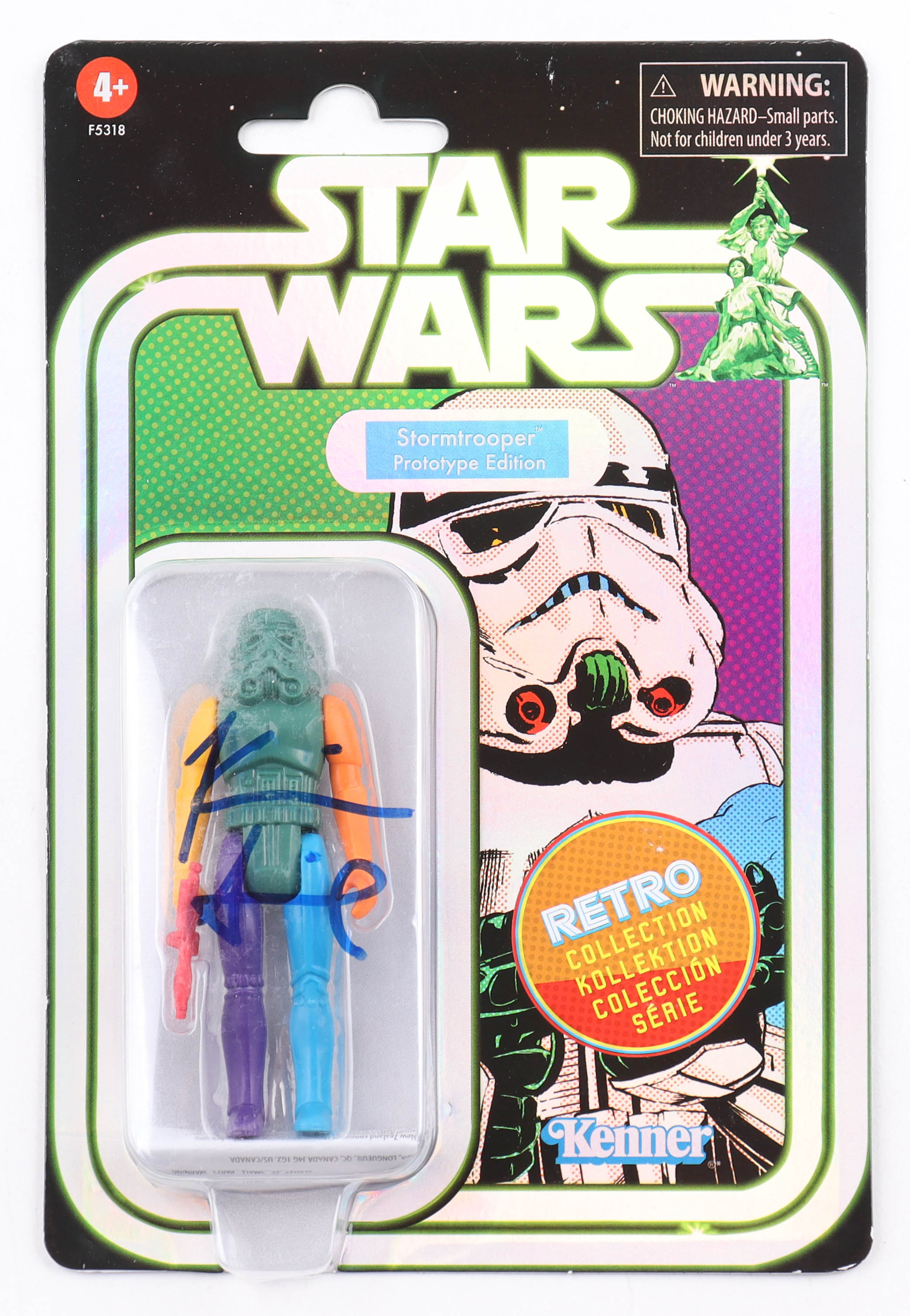 Kevin Smith Signed "Star Wars" 2021 Retro Collection Stormtrooper ...