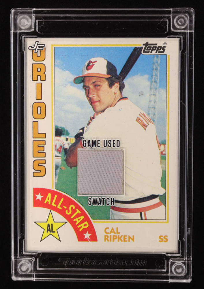 Cal Ripken Jr. 2022 Jersey Fusion Game Used Swatch #CRJ901 | Pristine ...