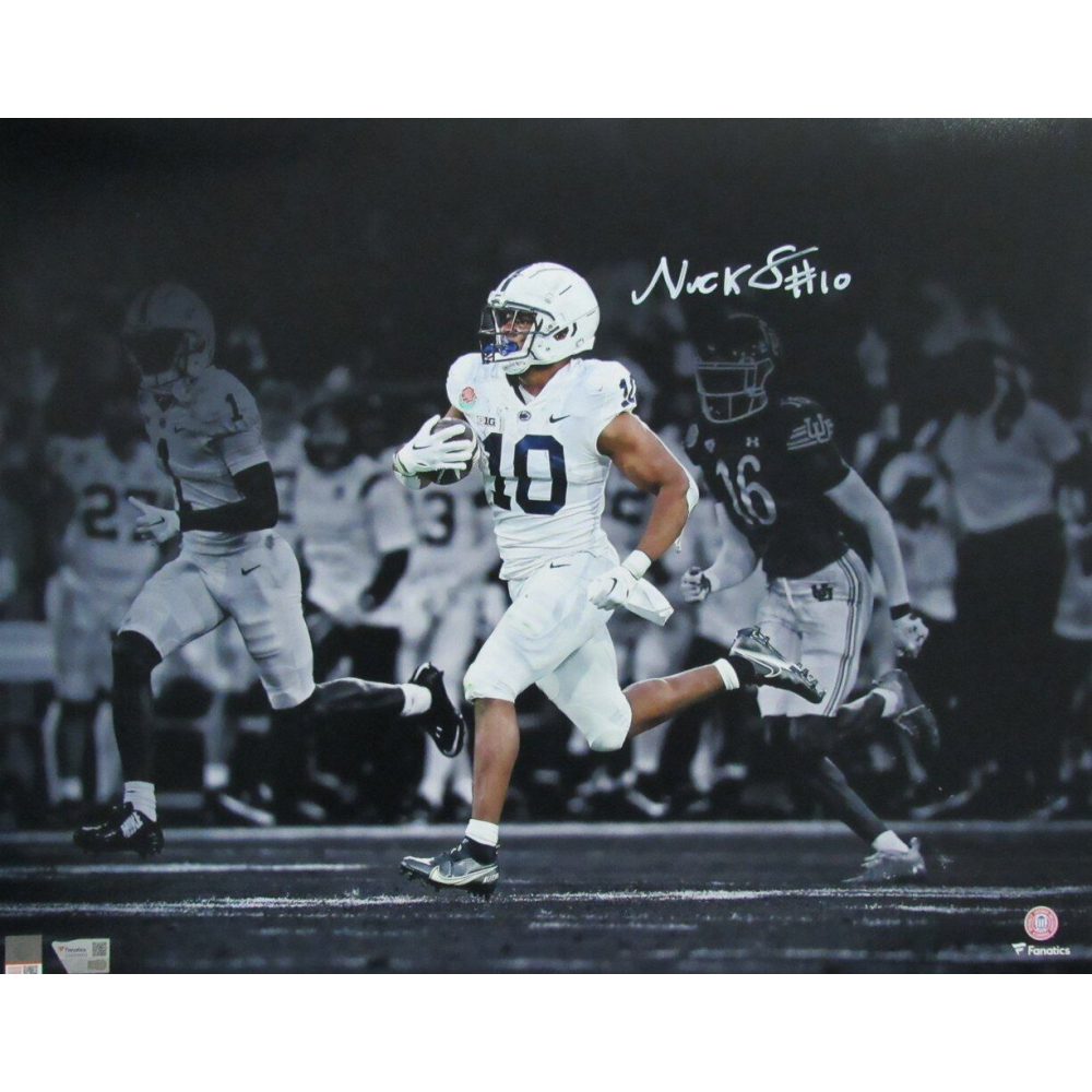 Nick Singleton Signed Penn State Nittany Lions 16x20 Photo (Fanatics ...