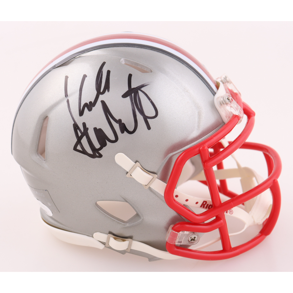 Kirk Herbstreit Signed Ohio State Buckeyes Speed Mini Helmet (JSA ...