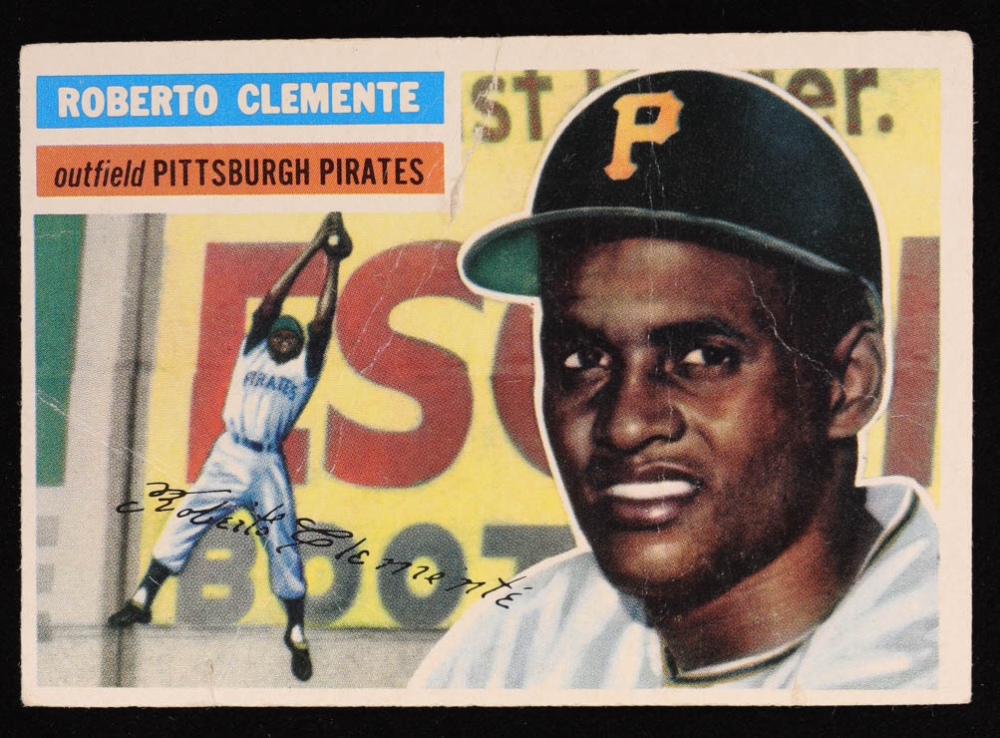 Roberto Clemente 1956 Topps #33 | Pristine Auction