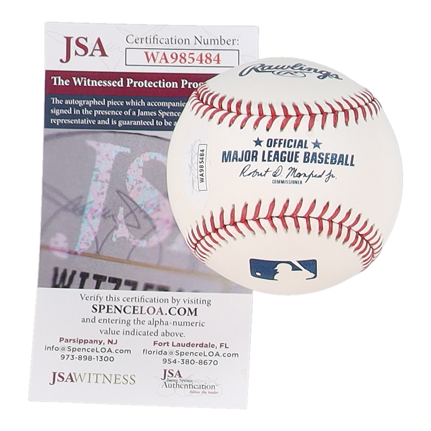 Mark McGwire Signed OML Baseball Inscribed "70 Hrs 98" (JSA) | Pristine ...