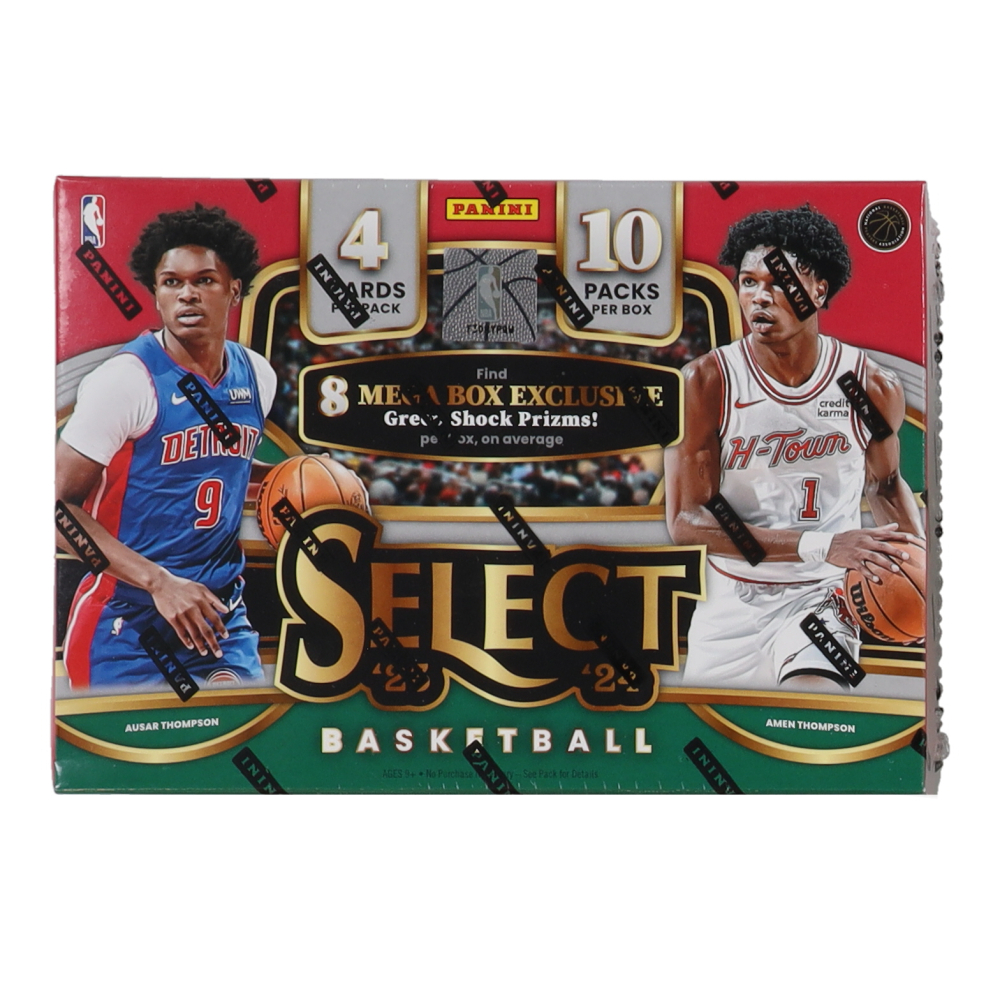 2023-24 Panini Select NBA Basketball Mega Box With (10) Packs ...