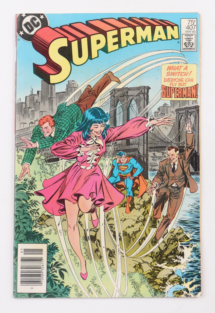 1985 "Superman" Issue #407 DC Comic Book | Pristine Auction