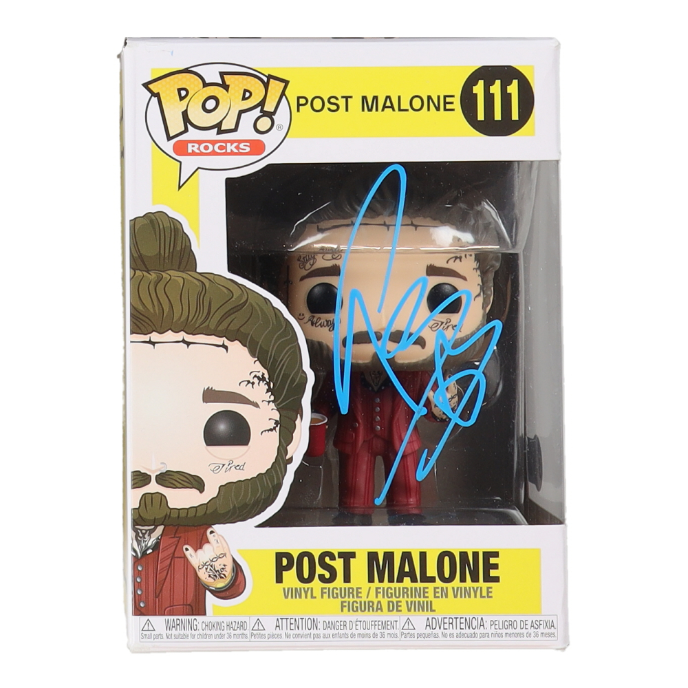 Post Malone Signed "Post Malone" #111 Post Malone Funko Pop! Vinyl ...