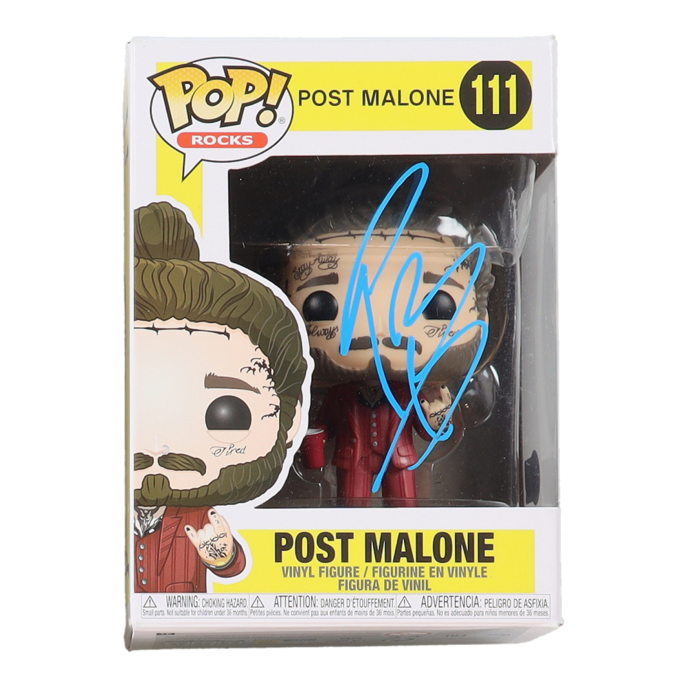 Post Malone Signed "Post Malone" #111 Post Malone Funko Pop! Vinyl ...