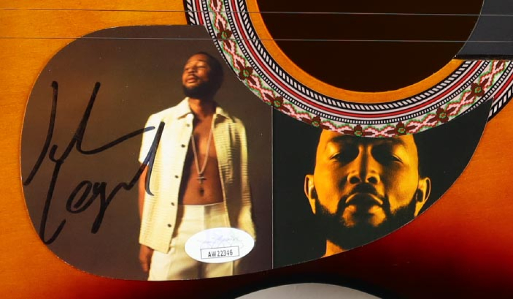 John Legend Signed 38" Acoustic Guitar (JSA) | Pristine Auction