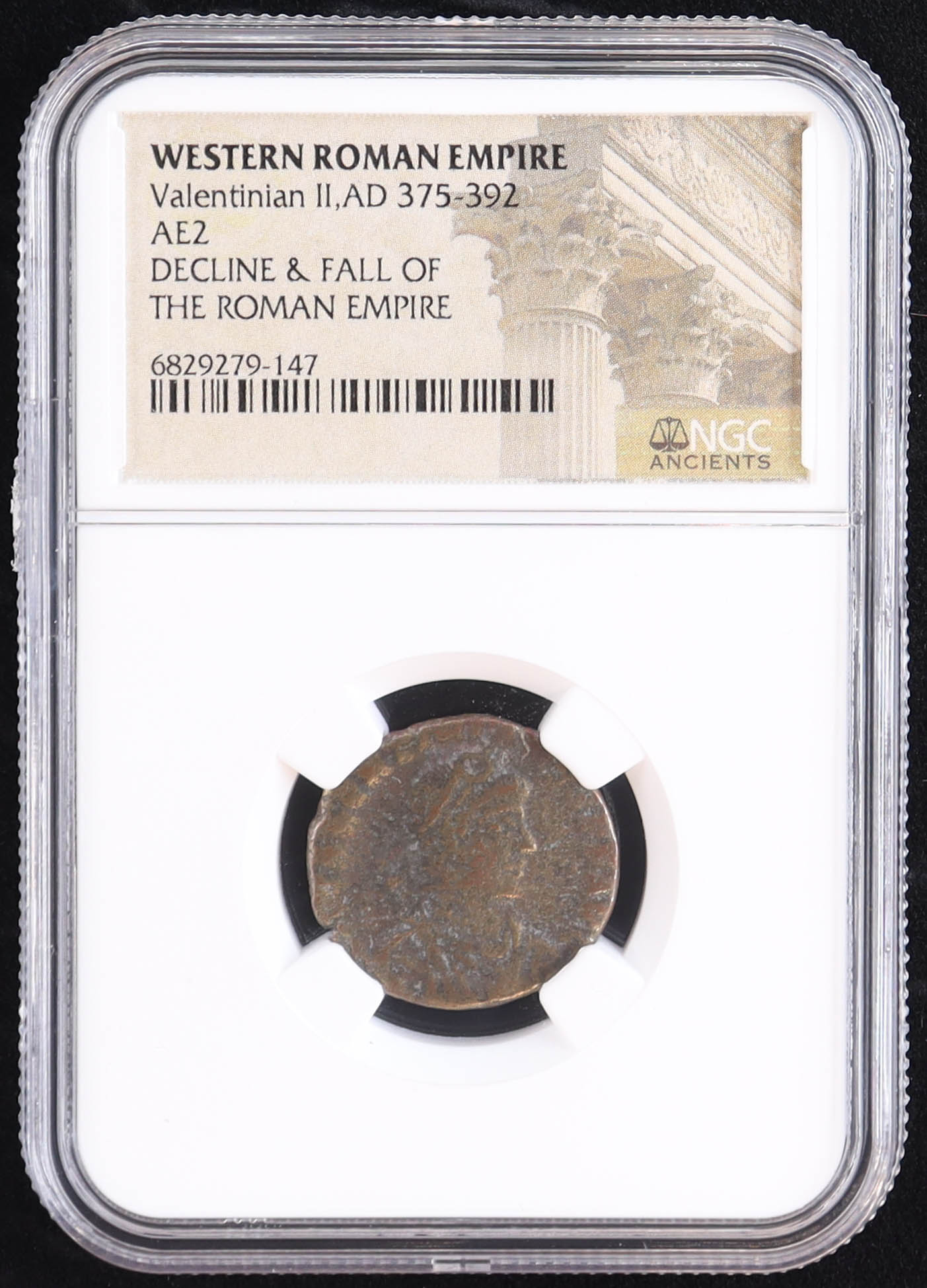 Western Roman Empire - Valentinian II, AD 375-392 - Decline & Fall of ...