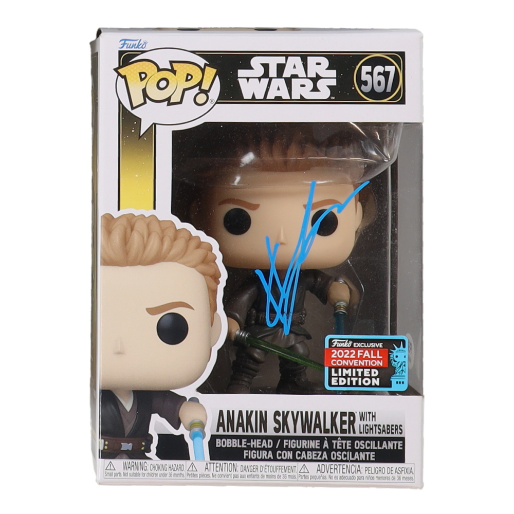 Hayden Christensen Signed "Star Wars" #567 Anakin Skywalker With ...