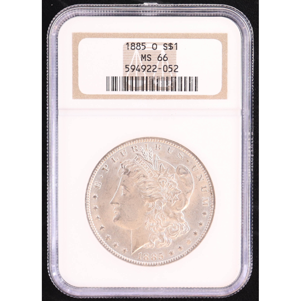 1885-O Morgan Silver Dollar (NGC MS66) | Pristine Auction
