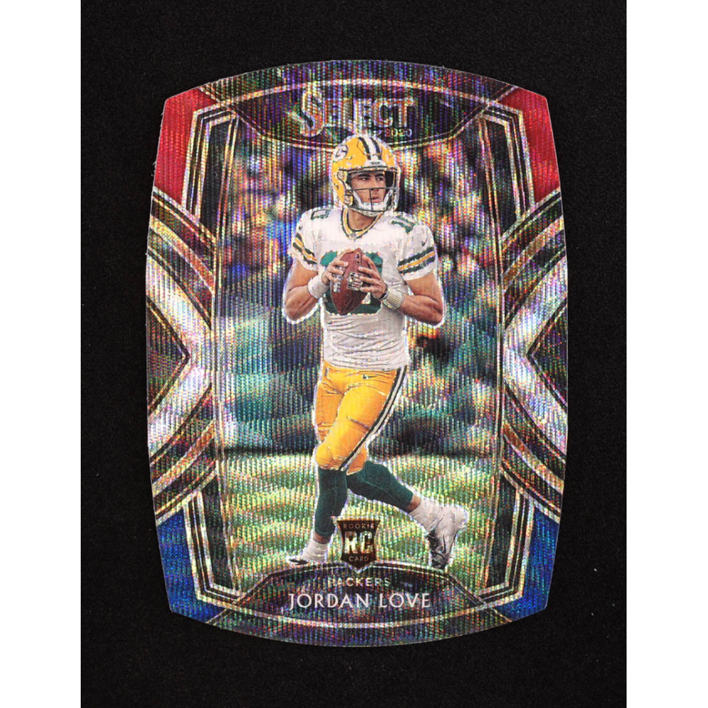Jordan Love 2020 Select Prizm Tri Color Die Cut #247 RC | Pristine Auction