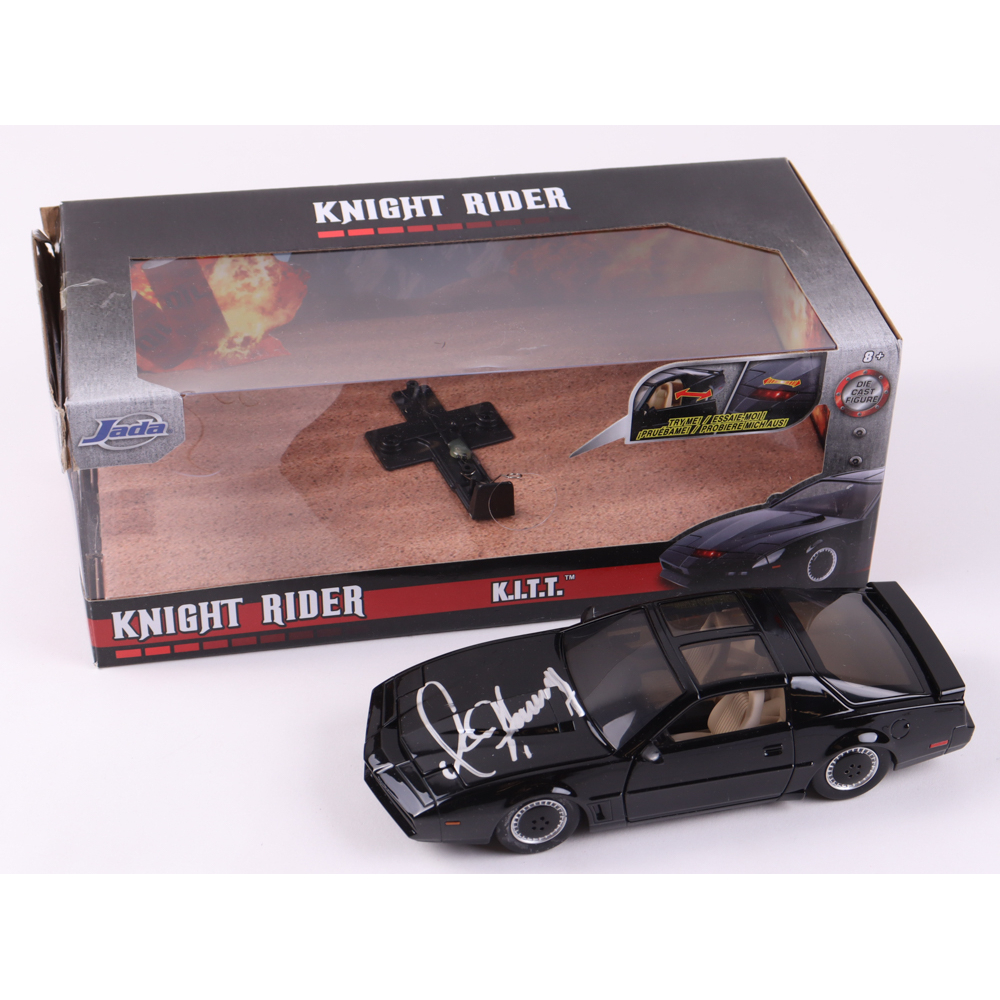David Hasselhoff Signed "Knight Rider" KITT 1982 Pontiac Firebird Trans ...