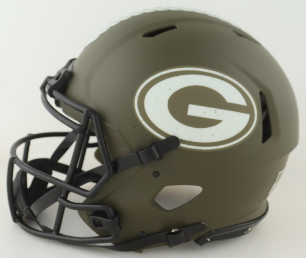 Romeo Doubs Signed Packers Salute To Service Full-Size Authentic On ...
