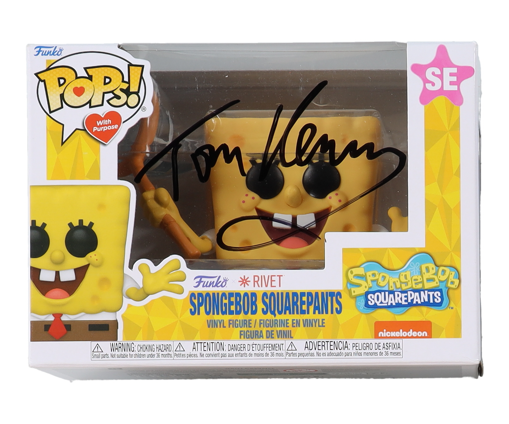 Tom Kenny Signed "Spongebob Squarepants" SE Funko Pop! (PA) | Pristine ...