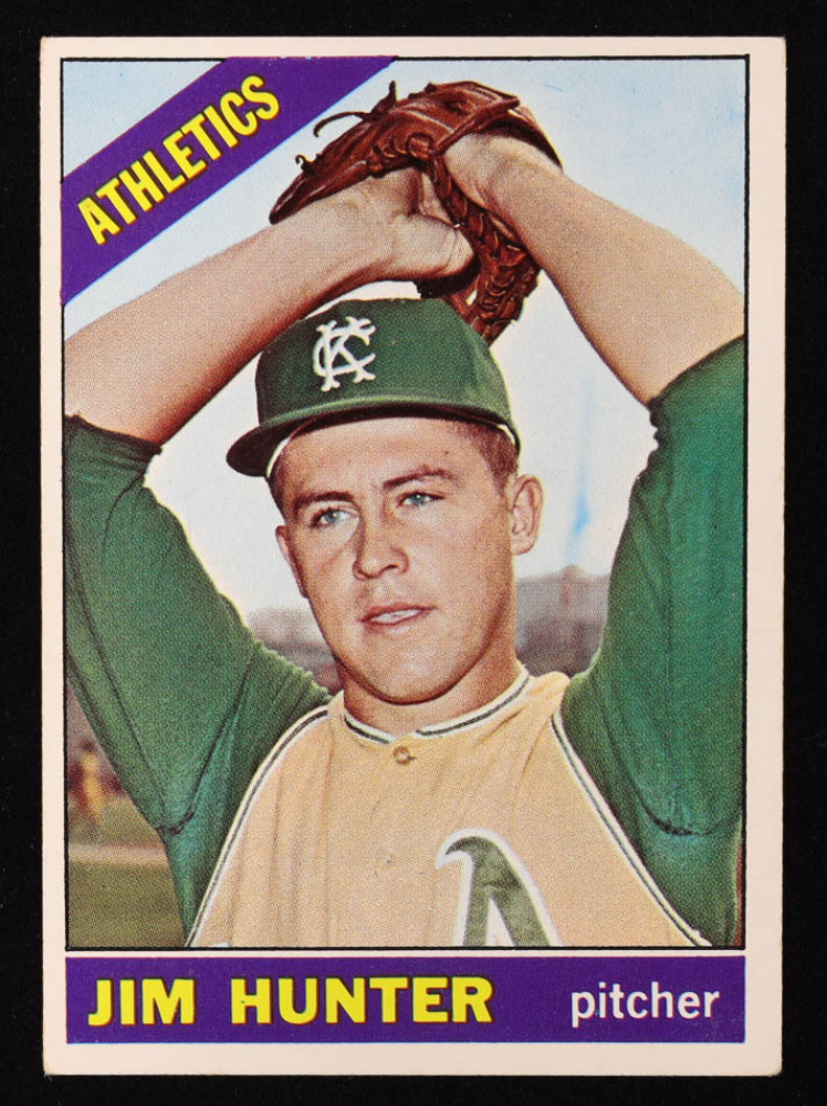 Jim Hunter 1966 Topps #36 DP | Pristine Auction