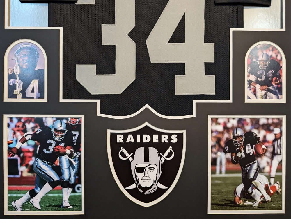 Bo Jackson Custom Framed Jersey Display | Pristine Auction