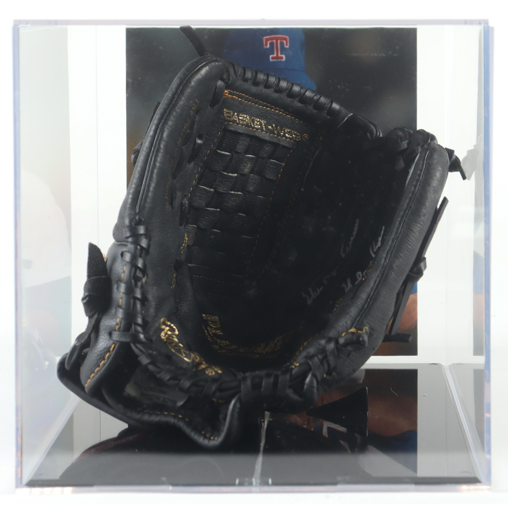 Nolan Ryan Signed Rawlings Baseball Glove Inscribed "The Ryan Express ...