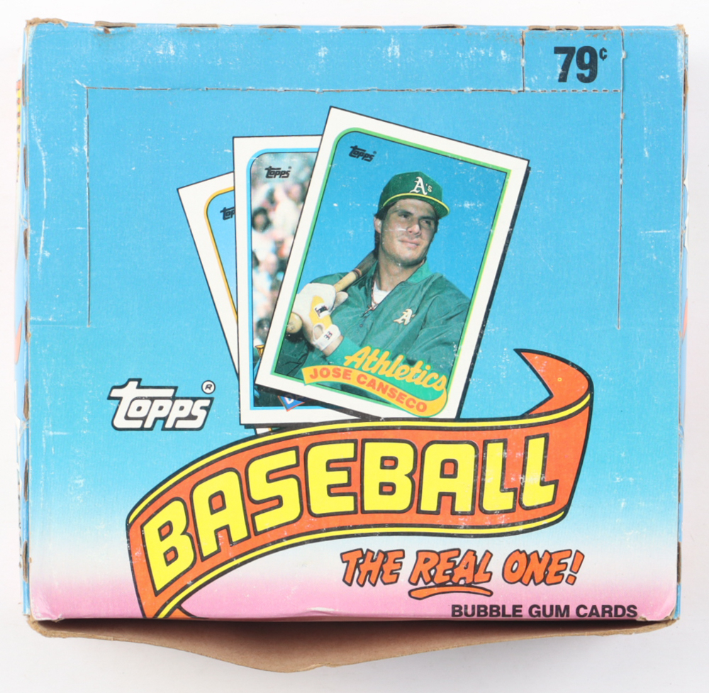 1989 Topps Baseball Cello Box with (24) Packs | Pristine Auction