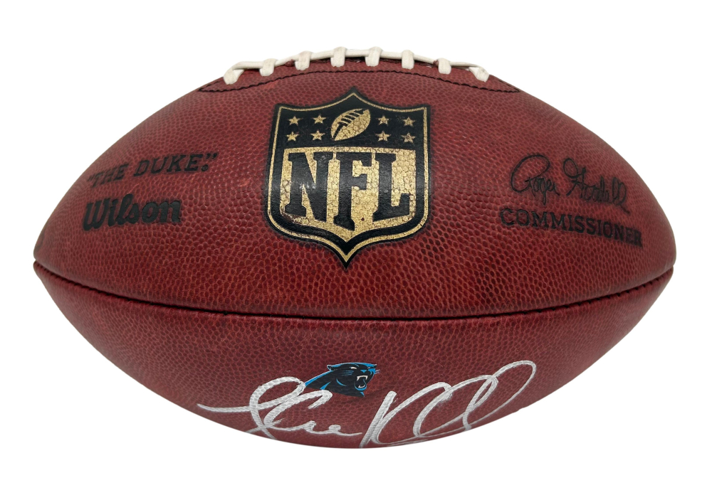 Luke Kuechly Signed "The Duke" Official NFL Game Ball (Beckett ...
